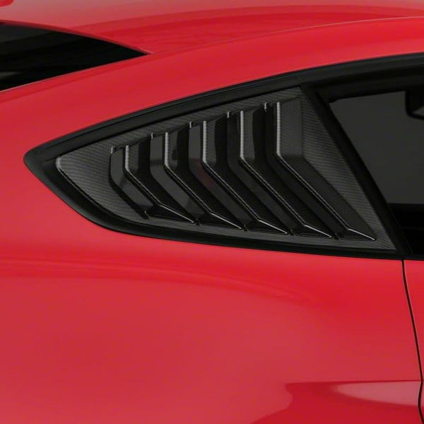 Lambo Style Qtr Window Louvers - Carbon ABS (2015-23) – Subject 9 Australia