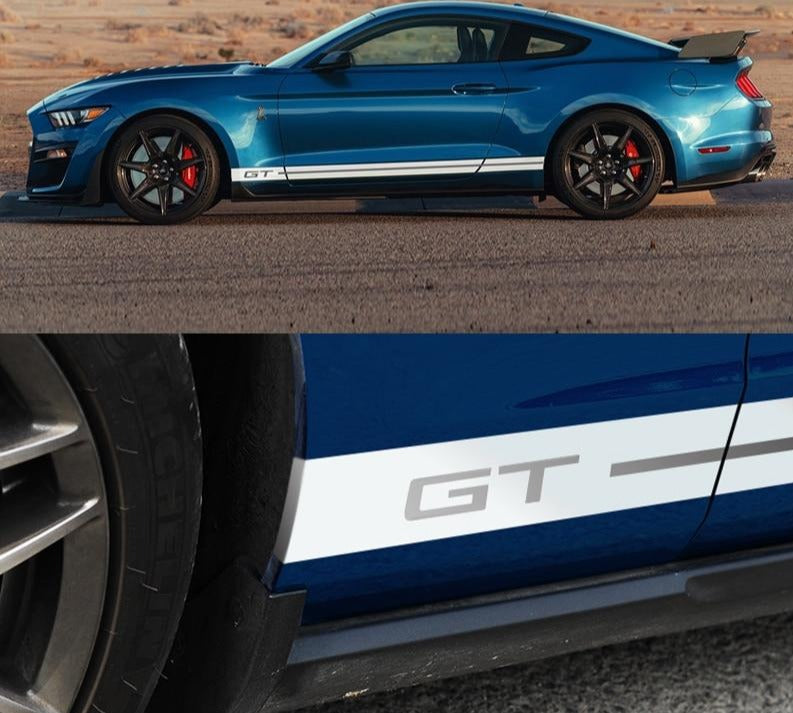 Mustang GT Side Stripe decals set - Red – Subject 9 Australia